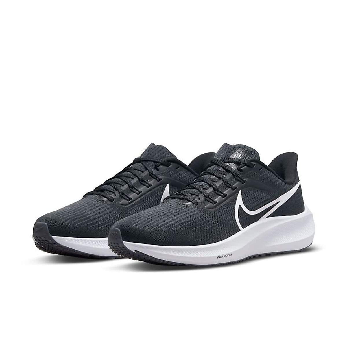 Nike Air Zoom Pegasus 39 Women's White/Black/White, Black/White/Black, 9 UK, Black and White and Black, 10 AU