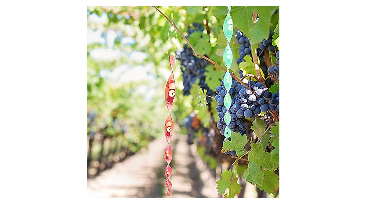 Cabilock 8Pcs Bird Blinder Reflective Hanging Decoy Pendant Sparkly ...