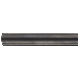 Precision Twist 500 12 High Speed Steel Extra-Long Drill Bit, Black Oxide Finish, Round Shank, Spiral Flute, 135 Degree Point Angle, 1/4" (Pack of 6)