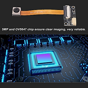 USB Camera Module, 5Mp USB Autofocus Free Driver 76 ° Wide Angle OV5647 Chip Board Industrial Component