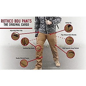 Rothco BDU Pant Khaki, X-Large