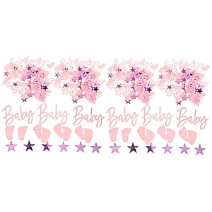 2pcs 1 Baby Shower Birthday Party Prop Table Scatter Confetti Party Favors Birthday Party Layout Supply Baby Confetti Birthday Confetti Shower Party Supplies Genders Reveal Ideas
