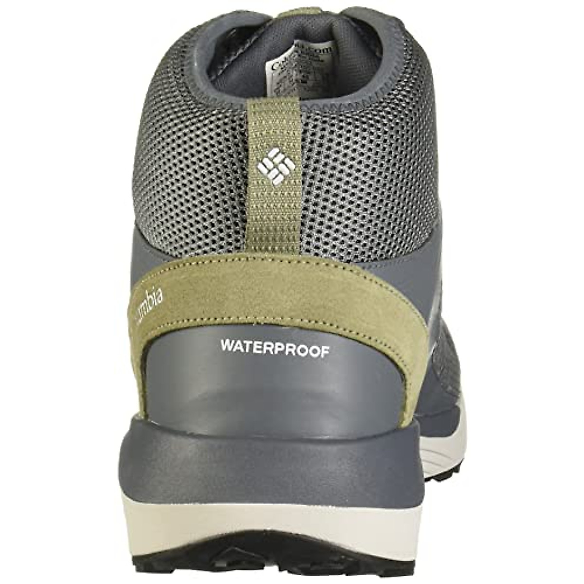 Columbia Men's Trailstorm Mid Waterproof, Graphite/Creek, 12