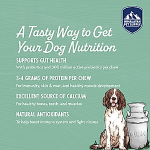 Yogurt Sticks | Prebiotic & Probiotics | Protein Rich - Lactose Free - Gluten Free - Corn Free - Grain Free | USA Made | for All Breeds | 5 pieces of Droolicious Yogurt Sticks | Yogurt Flavor