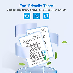 LxTek Compatible Toner Cartridge Replacement for Canon 137 Toner cartridg CRG137 CRG 137 9435B001AA to use with imageclass d570 mf236n mf232w mf216n mf244dw mf242dw mf232w ,2 Black