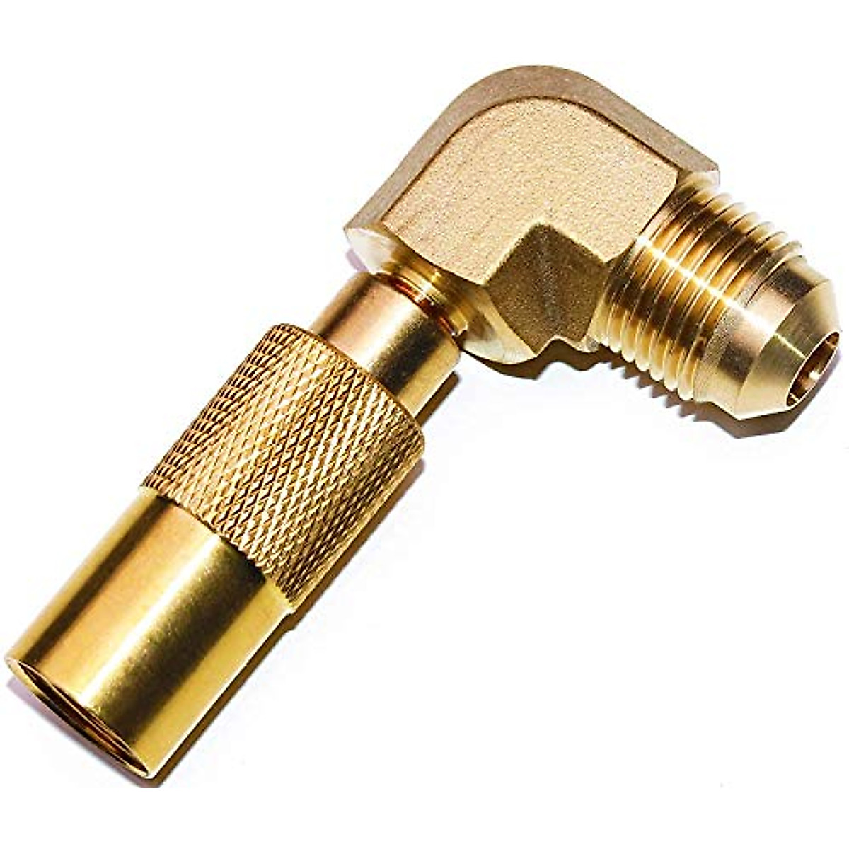 DOZYANT 12 Feet Propane Quick Connect Extension Hose with Propane Elbow Adapter Convertion Fitting for Blackstone 17 Inch or 22 Inch Griddle, Connect to RV Trailer with Quick-Connect Kit