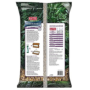 Kaytee Seed & Suet No Mess Blend Blueberry Flavor 10 Pounds