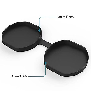 Headset Glasses Cases Sleeves for PS VR2 Headset Anti-Scratch Eye Cover Eye Pads Soft Cover Protective Cover