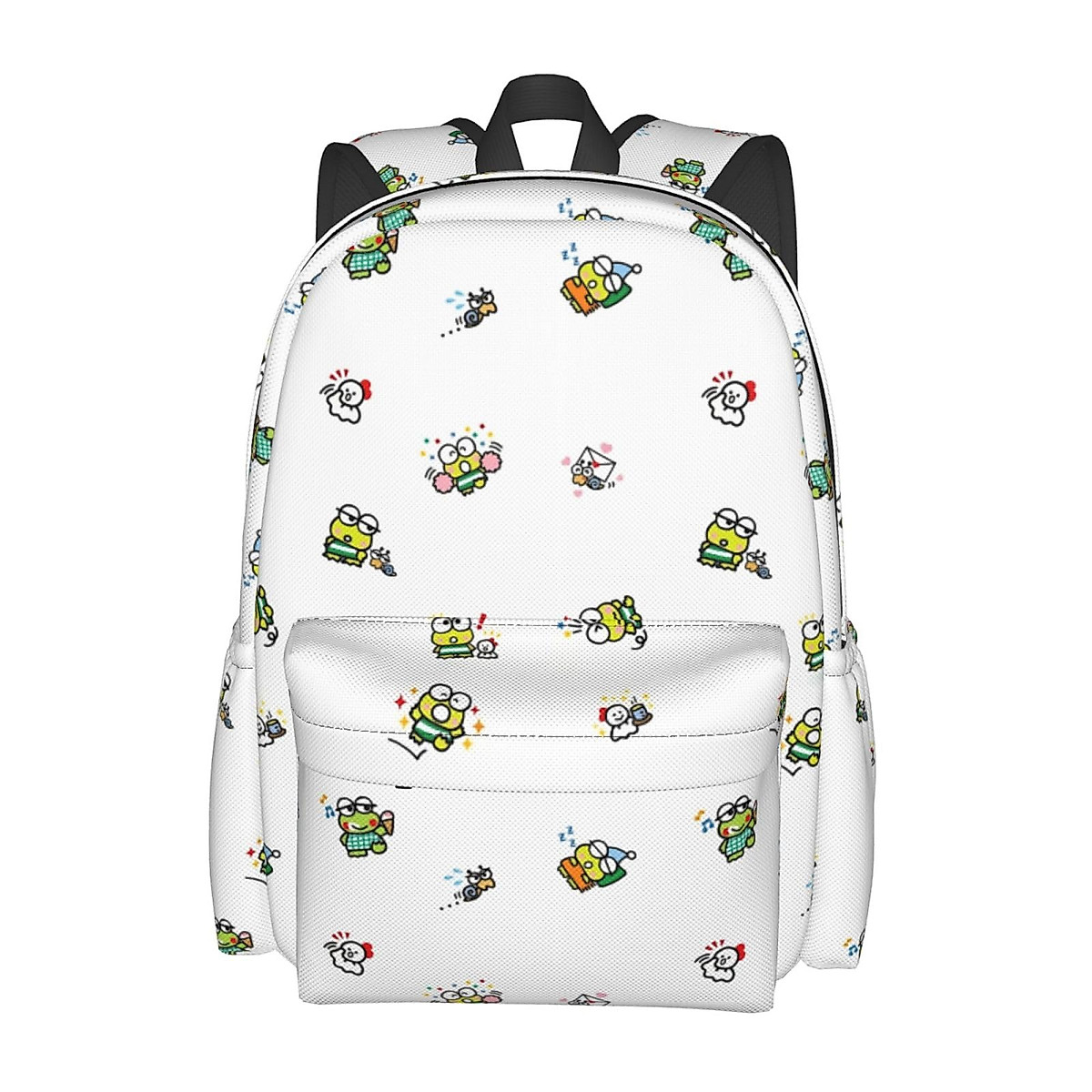 Cute Backpack for School, Funny Cartoon Lightweight Shoulders Backpacks Anime Daypack Kawaii Book Bag Novelty College Back Pack for Boys Girls Sports Travel Hiking Camping Work, 16.9 Inch Pattern-23