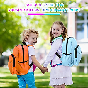 Amylove 6 PCS Preschool Kids Backpack Bulk Toddler Backpack Kindergarten Bags Kids School Bookbag School Backpack for Boys Girls (Simple Style)