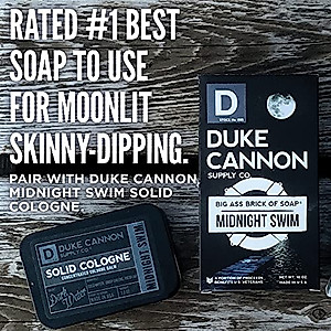 Duke Cannon Supply Co. Big Brick of Men's Soap - Midnight Swim, 10oz (6 Pack)