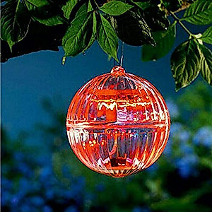 Solar Floating Pool Lights, IP65 Waterproof LED Globe Night Light Color Changing Hangable Ball Light for Pond,Garden,Backyard,Party 1PCS