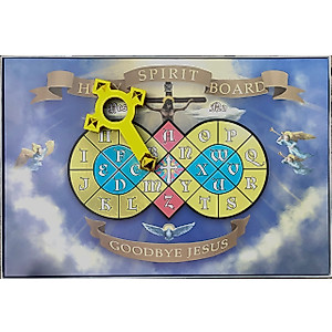 The Holy Spirit Board by Holy Spirit Games - Christian Religious Talking Board for Seance with Planchette