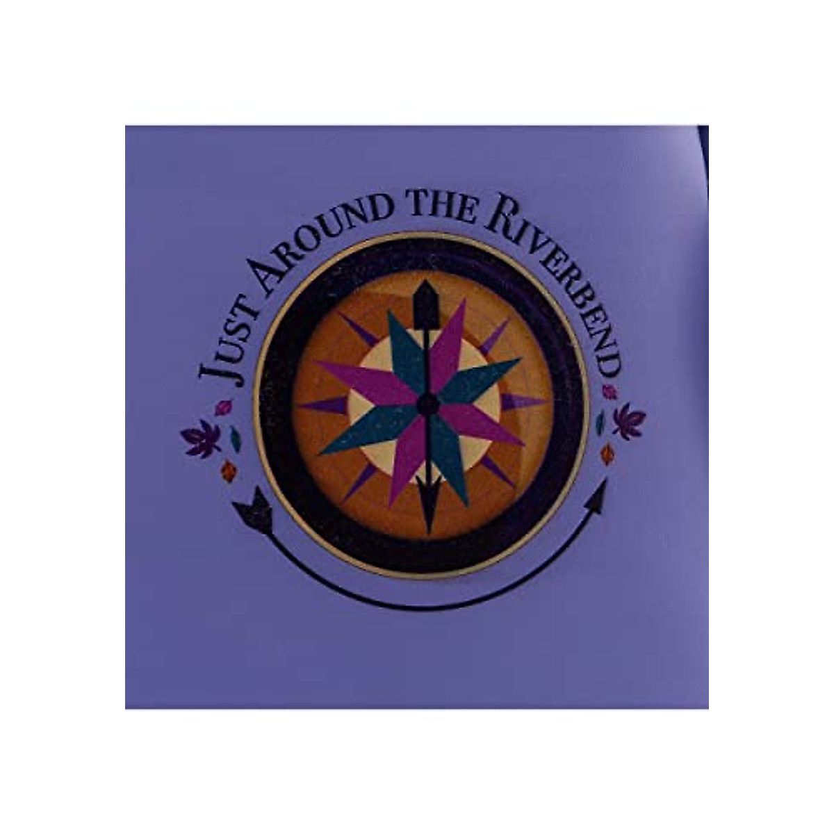 Loungefly Disney Pocohontas Just Around The River Bend Womens Double Strap Shoulder Bag Purse