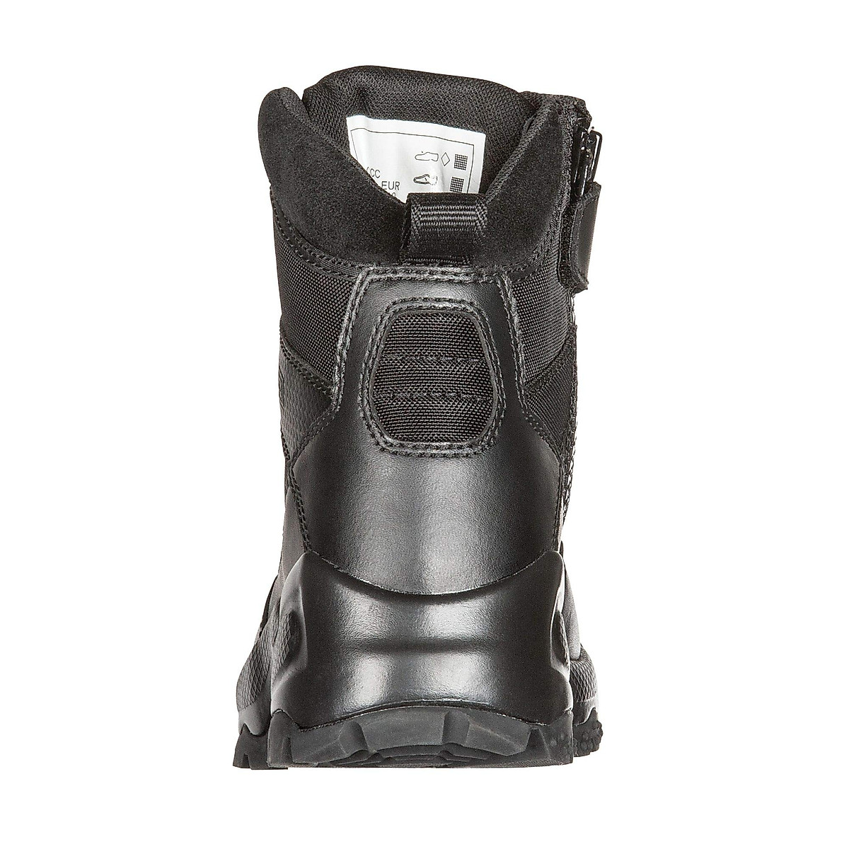 5.11 Tactical Men's ATAC 2.0 6" Side Zip Military Boot, Black, 8 Regular, Style 12394