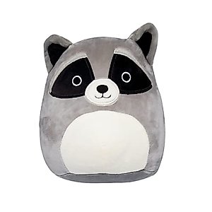 Official KellyToy Squishmallows Woodland Series Rocky The Raccoon 2021 7" Squishmallow