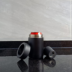 Beer Bottle Insulator Can Cooler 12 oz 304 Stainless Steel 3 in 1 Beer Coozy for Cans Skinny Can Coffee Accessories Beer Cooler Beer Gifts for Men Slim Can Insulated