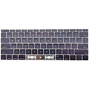 Keyboard Keys Keycap US Set Replacement for MacBook Pro 13-inch A1708 2016 2017 Without Touch Bar