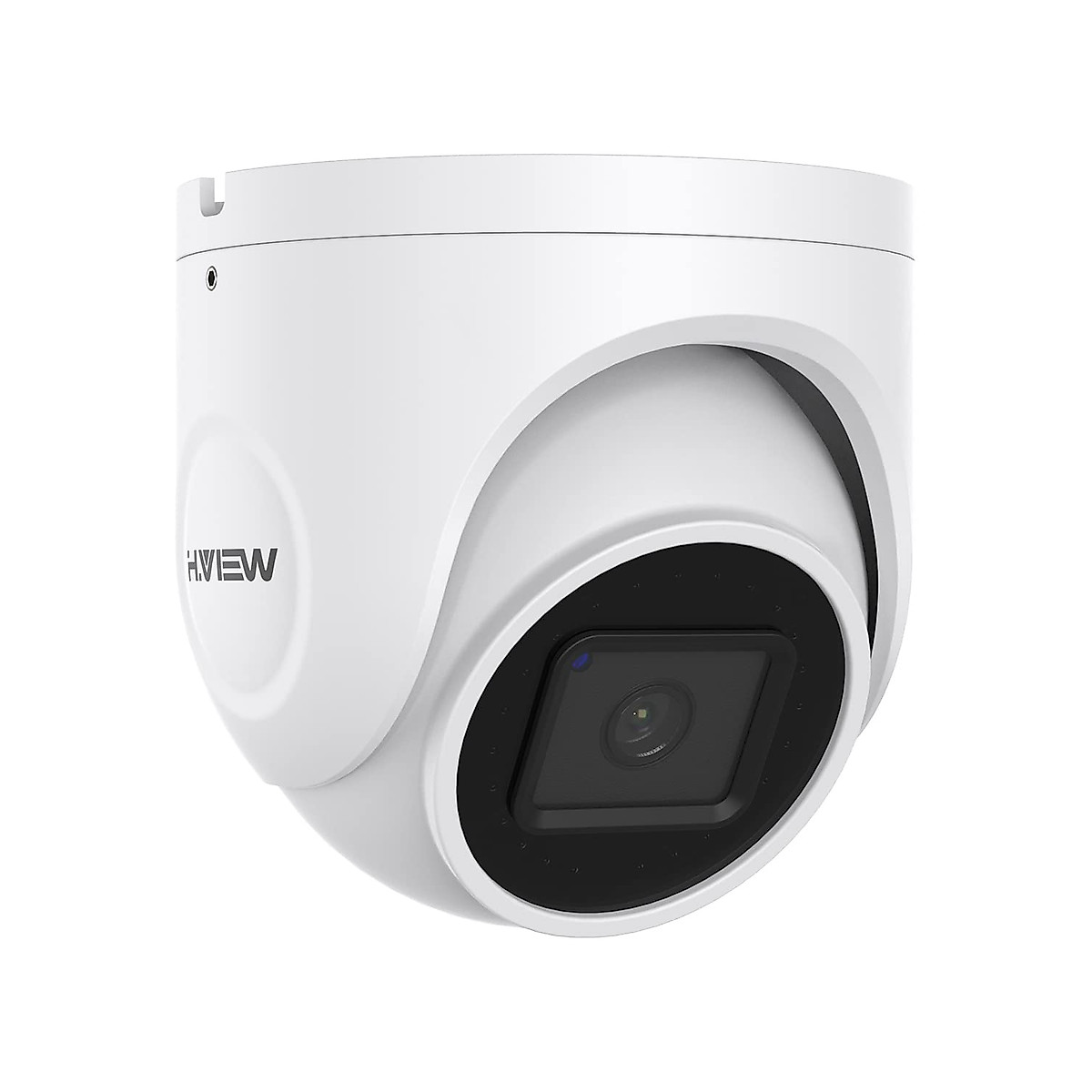 (Hikvision Compatible) H.VIEW 5MP Outdoor POE Camera Dome Turret IP Security Camera, 100ft IR Night Vision, 2.8mm Fixed lens, H.265+ IP PoE Outdoor Camera, RTSP,RTMP WDR,Support SD Card
