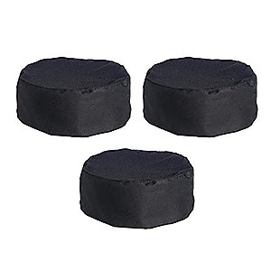 LERTREE Breathable Mesh Top Skull Cap Catering Chefs Hat with Adjustable Strap Black