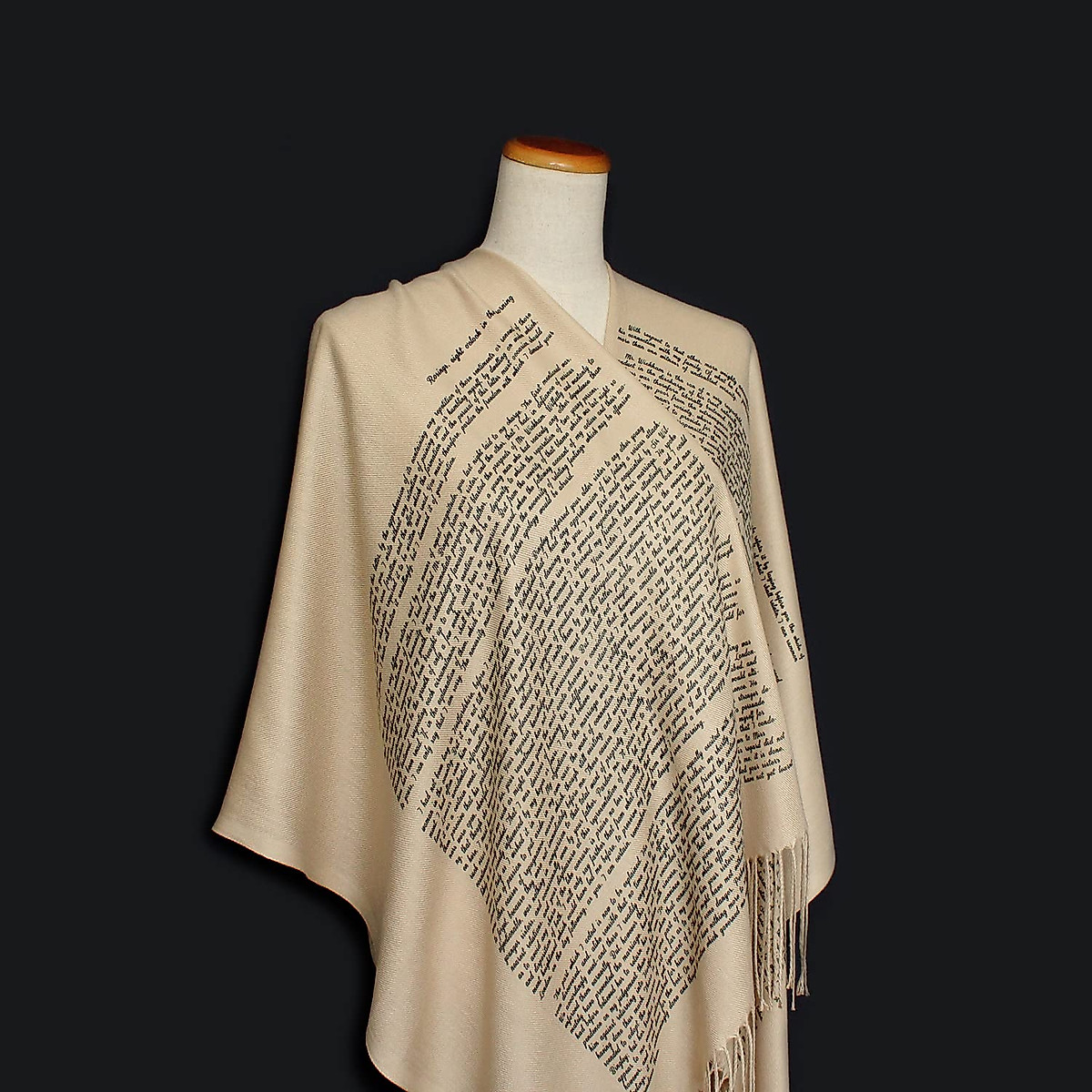 Universal Zone Darcy's Letter to Elizabeth from Pride and Prejudice by Jane Austen Shawl Scarf Wrap