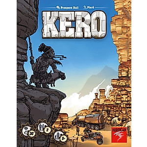 Fantasy Flight Games Kero Board Game | Apocalyptic Survival Game | Strategy Game for Adults and Kids | Ages 8 and up | 2 Players | Average Playtime 30 Minutes | Made by Hurrican