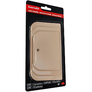 Bondo 60455056360-6pk Spreader, 3 Per Box, 6 Pack