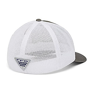 Columbia unisex adult PFG Mesh Ball Cap, Titanium, Hook, Small-Medium US