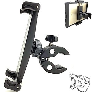 Lycan Series Marine Boat Tablet & Smartphone Pole Handle bar Boat Helm Rail Holder Mount for i Pad Pro 12.9 10.5 9.7 Air Mini GalaxyTab Phone 16 15 Pro Max Plus S24 Pixel Surface Pro Slate