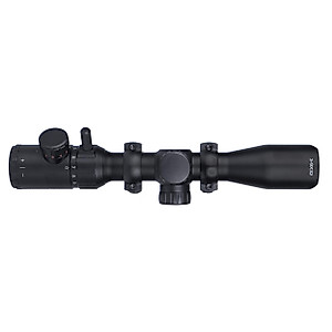 Monstrum 3-9x32 Rifle Scope | Monstrum Picatinny Scope Rings with Integrated Level Bubble | Bundle