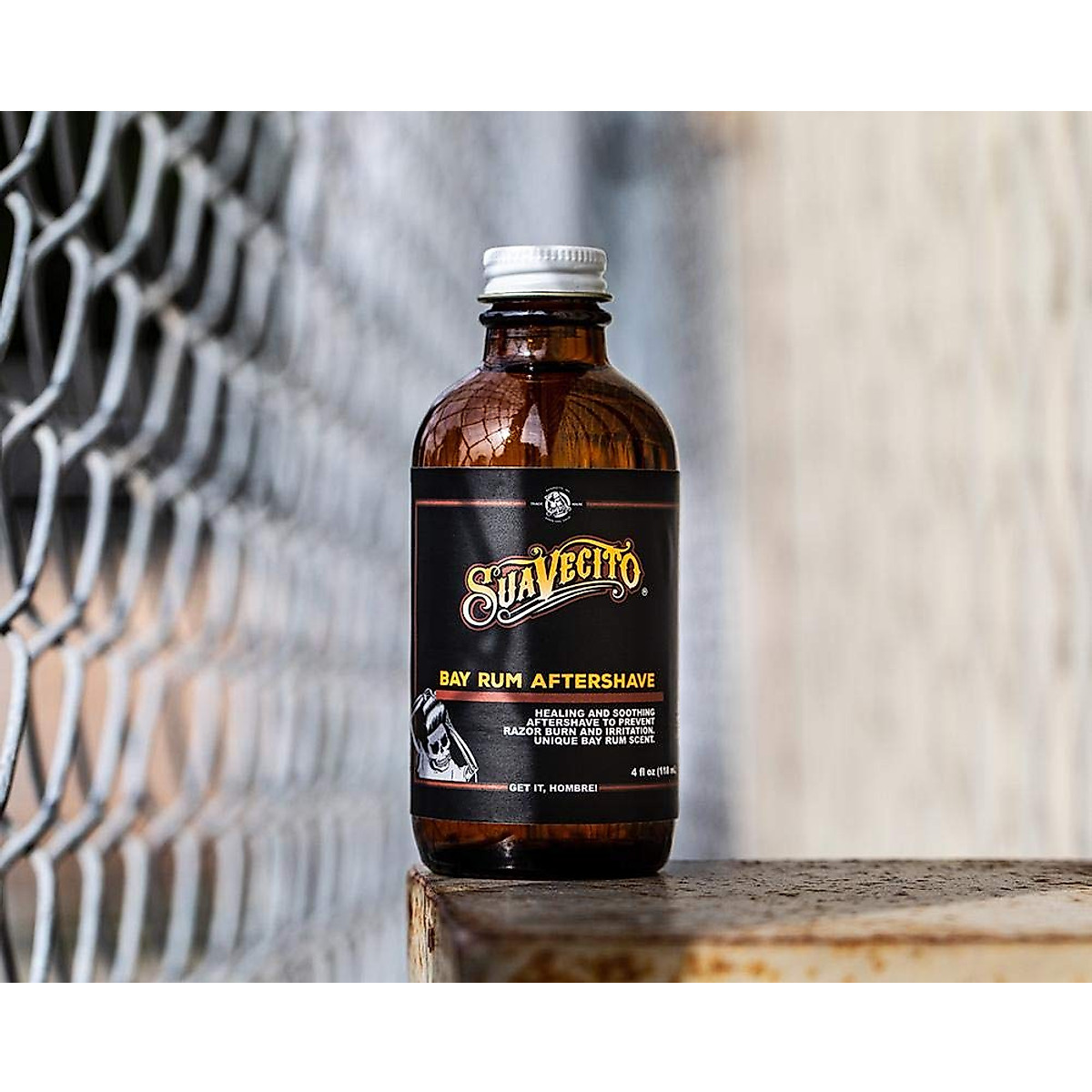 Suavecito Bay Rum Aftershave, 4 oz