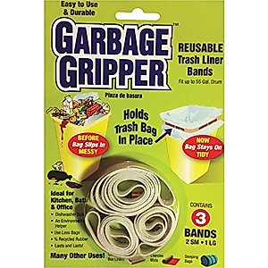 3pk Garbage Gripper Band