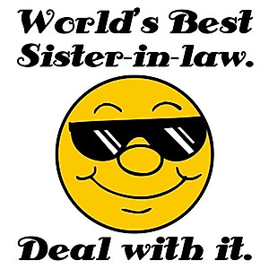 CafePress World's Best Sister In Law Humor Mug Ceramic Coffee Mug, Tea Cup 11 oz