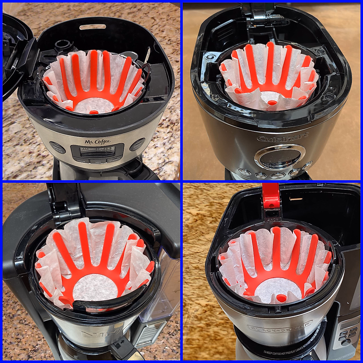 CoffeeStar – Reusable Coffee Filter Stabilizer