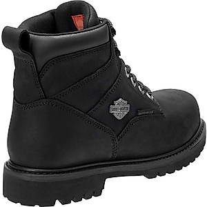 Harley-Davidson mens Gavern Composite Toe Boot, Black, 13 US