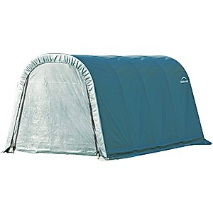 ShelterLogic 76824 Green 8'x16'x8' Round Style Shelter