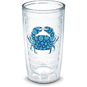 TERVIS Tumbler, 16-Ounce, "Blue Crab" -