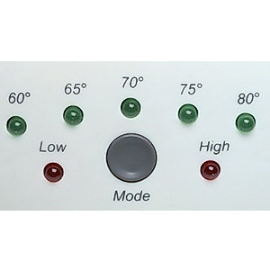 Holmes Dual 8" Blade Twin Window Fan with LED One Touch Thermostat Control