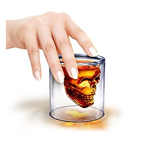Genuine Fred DOOMED Crystal Skull Shotglass