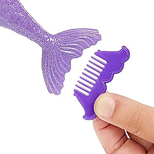 Barbie Color Reveal Rainbow Mermaid Series Chelsea Doll with 6 Surprises, Color Change and Accessories