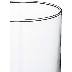 Amazon Basics Admiral 16-Piece Old Fashioned and Coolers Glass Drinkware Set