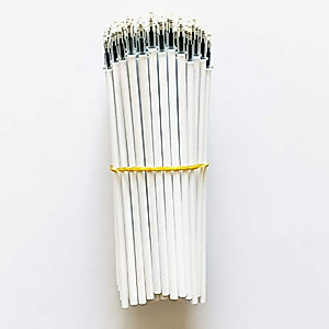 sencoo 100 pack 0.5 mm Black Gel Ink Pen Replace Refills