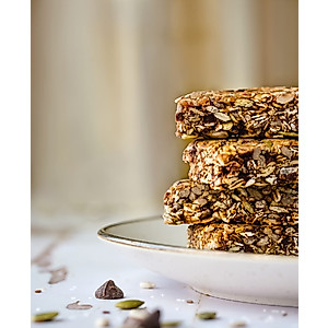 88 Acres Granola Bars | Dark Chocolate Sea Salt | Gluten Free, Nut-Free Oat and Seed Snack Bar | Vegan & Non GMO | 12 Pack