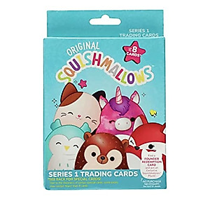 Squishmallows Official Kellytoy Series 1 Trading Cards (Pack of 6)