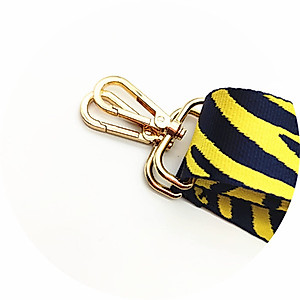 Beacone Wide Shoulder Strap Adjustable Replacement Crossbody Handbag Purse Strap Belt (Zebra Pattern-White)