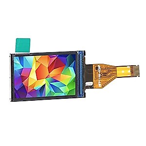 BOLORAMO 135x240 Resolution IPS Display Module, Small Power Consumption Quick Response SPI Interface Non Flash Thin IPS Display Module for Controller Board
