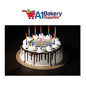 Party Candles Birthday Candles Cake Topper Candles (Rainbow)