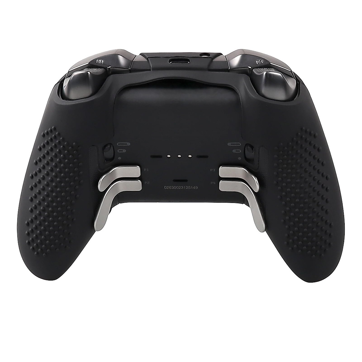 RALAN Glitter Controller Skin for Switch Pro Controller, Anti-Slip Silicone Controller Cover Protector Case