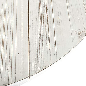 Safavieh Home Forest Traditional Antique White Drop Leaf Dining Table