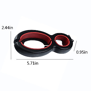 2 Pack Jar Opener Bottle Opener & Can Opener Multifunction Opener for Weak Hands,Arthritis Seniors,Elderly,Women,Seniors Kitchen Tool Set